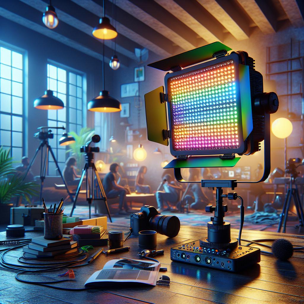 Our In-Depth Review: GVM 60W RGB LED Video Light Kit for Creators ...